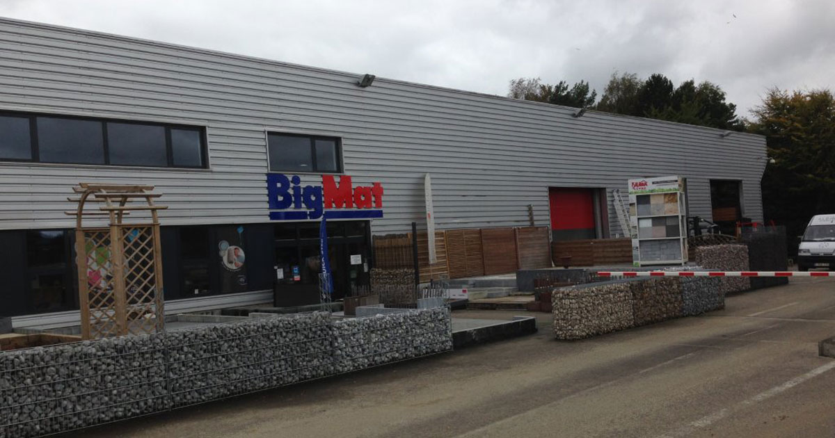 BigMat à Nivelles: magasin en matériaux de construction et réfection